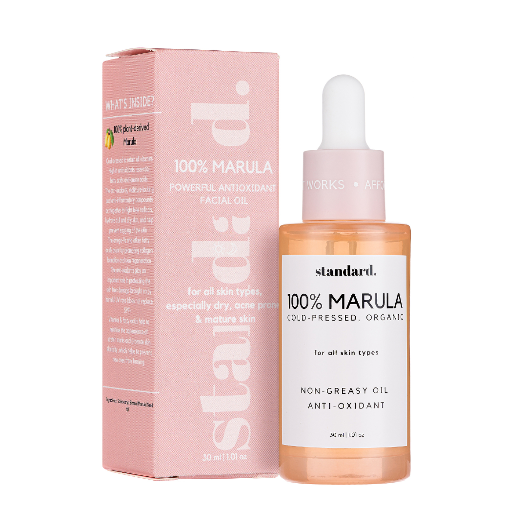 Organic Anti-Aging Marula Oil Serum for Glowing Skin | Standard Beauty ...